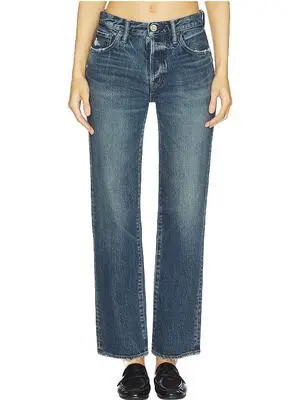 Moussy Vintage Wiley Straight Jeans - Blue
