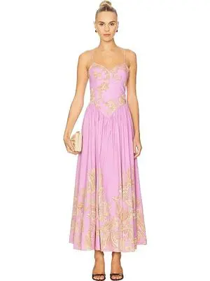 Hemant & Nandita Maxi Dress - Lilac