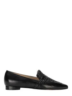 CHRIS DONOVAN Chill Woven Leather Loafer Black