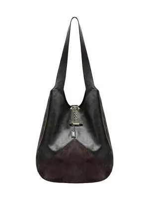 CHLOÉ Balloon Bag In Leather And Suede