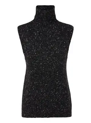 THE ROW Merilas Cashmere Turtleneck Top