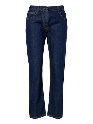 THE ROW Riaco Mid-rise Straight Jeans - Blue