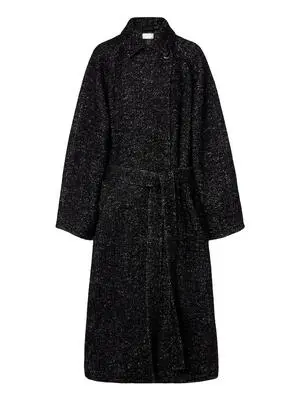 THE ROW Macaria Wool Coat - Black