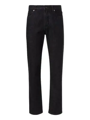 THE ROW Serge Straight Jeans - Black