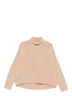 Bruno Manetti Ribbed-trim Jumper - Neutrals