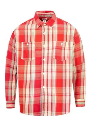 POST O'ALLS St Louis Checked Shirt - Red