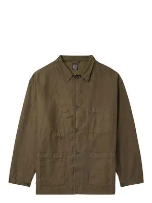 ORSLOW Cotton And Linen-blend Jacket - Brown