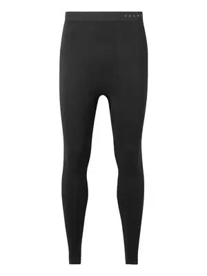Falke Recycled Ribbed-knit Ski Tights - Black