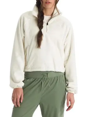 The North Face Osito Lux High Pile Fleece Jacket - White Dune