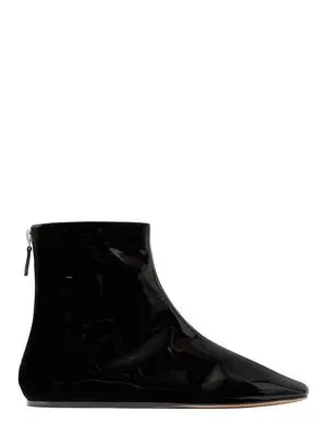 Le Monde Beryl Luna Patent-leather Ankle Boots - Black