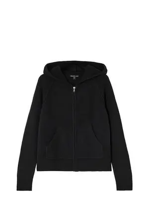 JAMES PERSE Cashmere Relaxed Fit Hoodie - Black