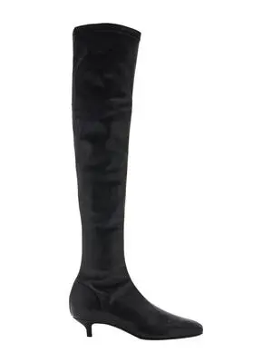 TOTEME Day Leather Over-the-knee Boots - Black