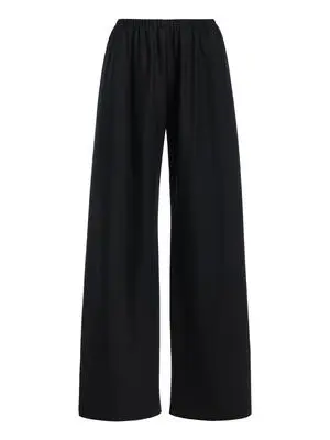 THE ROW Gala Wool Flannel Pants