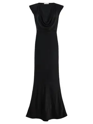 THE ROW Tefra Draped Gown - Black