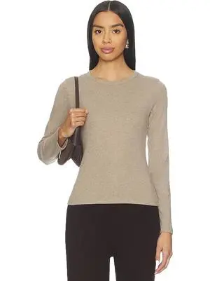 LESET Nando Slim Fit Long Sleeve - Beige Melange