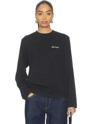 Fear Of God Long Sleeve Tee - Jet Black