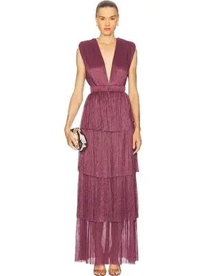 SABINA MUSAYEV Skylar Maxi Dress - Mauve
