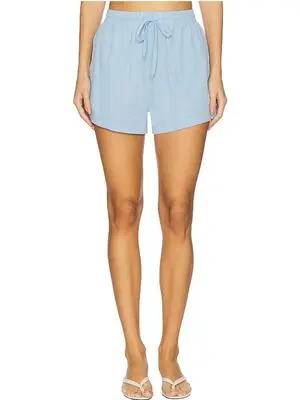 Seafolly Crinkle Short - Cornflower
