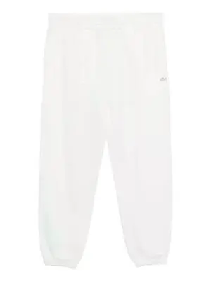 Lacoste Logo-embroidered Trousers - White