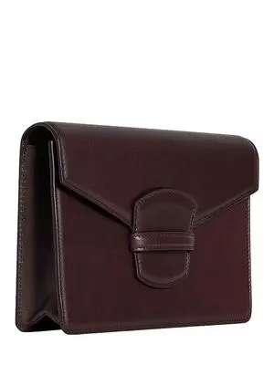 THE ROW Flap Clutch - Amaranto