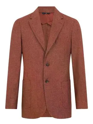 Brooks Brothers Notch-lapel Blazer Orange