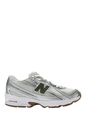 NEW BALANCE 740 Bungee Sneakers - Silver Metalic/dark Alpine Green