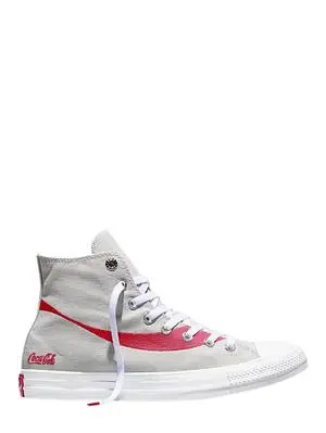 CONVERSE Chuck Taylor All Star Hi - Silver/red