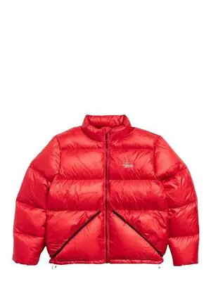 StÜssy Micro Ripstop Down Jacket - Red