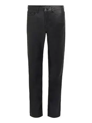Karl Lagerfeld Mid-rise Straight Jeans - Black