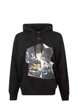 Off-White Graphic-print Hoodie - Black