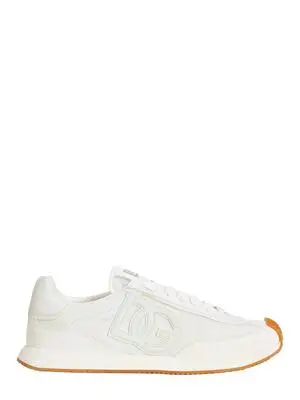 Dolce & Gabbana Logo-patch Sneakers - White
