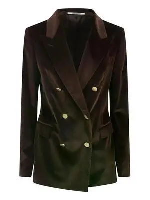 Tagliatore Double-breasted Blazer - Brown