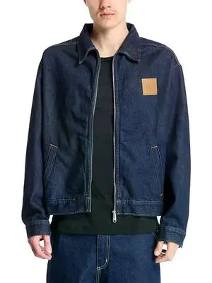 Calvin Klein Cotton Jacket - Blue