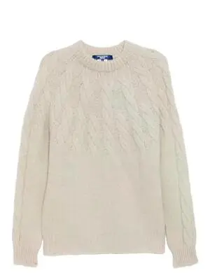 Junya Watanabe Wool Jumper - Neutrals