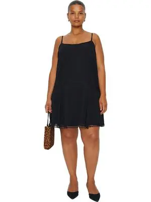REFORMATION Allis Mini Dress - Black