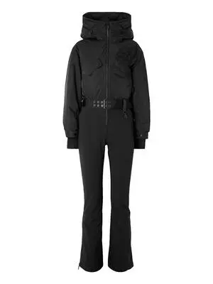 Moncler Belted Ski Suit - Black
