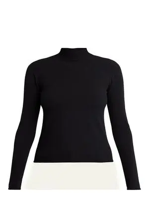 THE ROW Marciat Mock-Neck Sweater