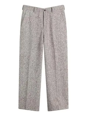 Nn07 Paw Herringbone Weave Trousers - Dusky Port
