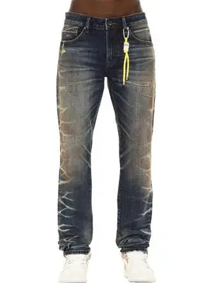 CULT OF INDIVIDUALITY Rocker Slim 602 Jeans - Tiger
