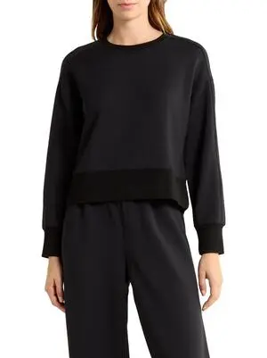 SPANX SPANX® Airessentials® Luxe Crop Crewneck Sweatshirt