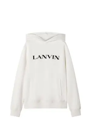 LANVIN Embroidered Cotton Hoodie - Cloth