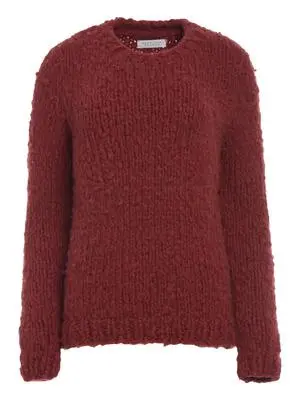 Gabriela Hearst Lawrence Knit Cashmere Sweater - Burnt Sienna