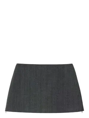 B+AB Mini Skirt - Grey