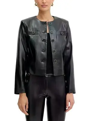 Guess Buttoned Jacket - Black