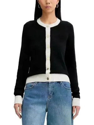 From Future Cashmere Cardigan - Black