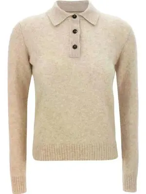 FILIPPO DE LAURENTIIS Button-fastening Polo Shirt - Neutrals