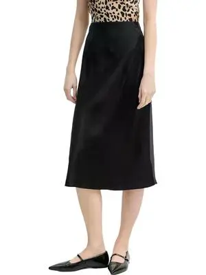 FROM FUTURE Elasticated Waist Midi Skirt