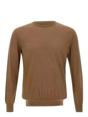 KANGRA Crew-Neck Ribbed Jumper