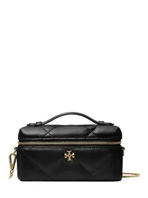 Tory Burch Kira Diamond-quilted Mini Bag - Black