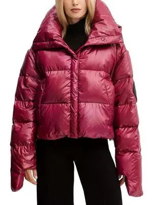 MMC STUDIO Puffer Jacket - Red